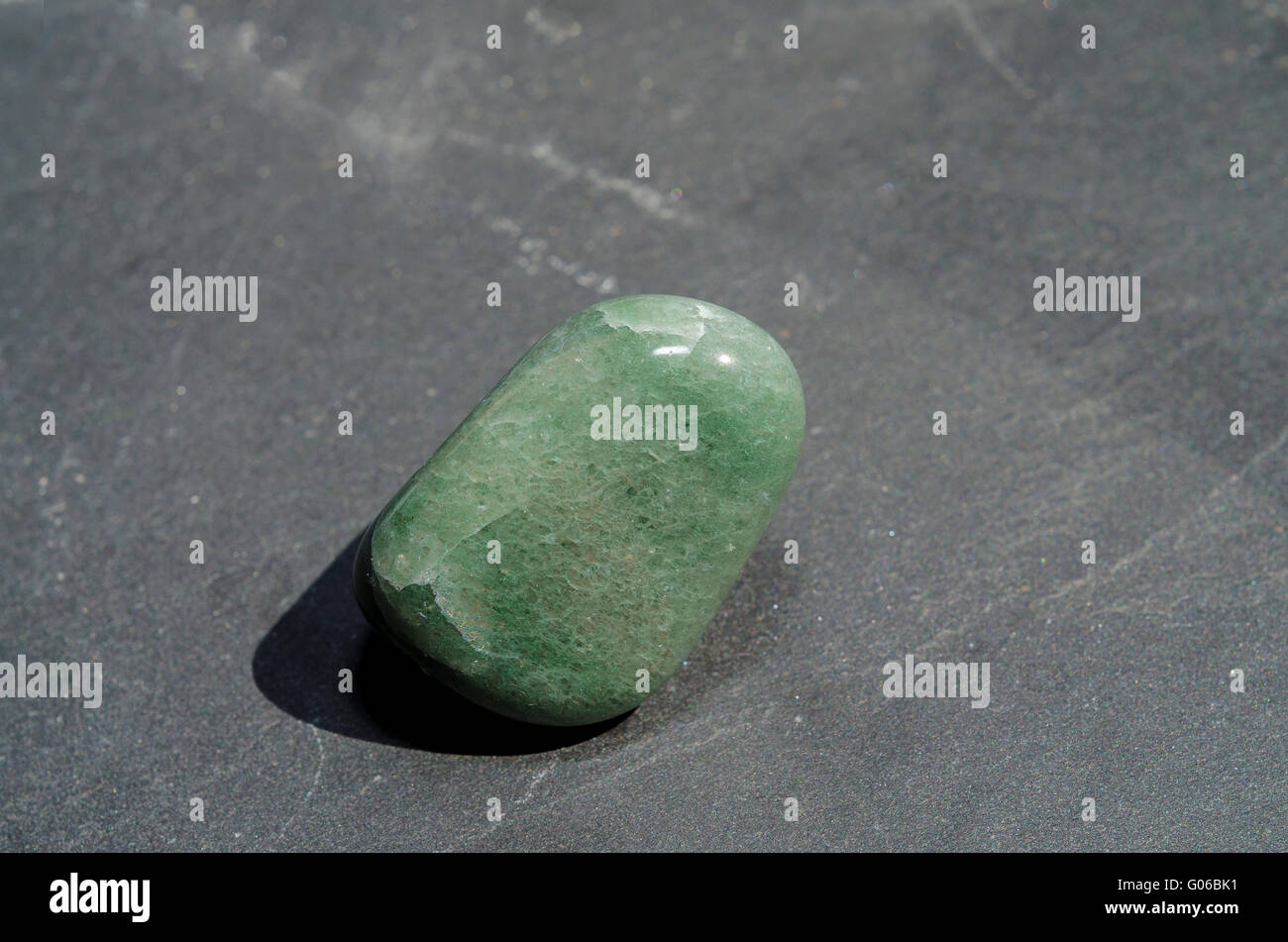 aventurine, verte, pierre, lithothérapiepoli Stock Photo - Alamy