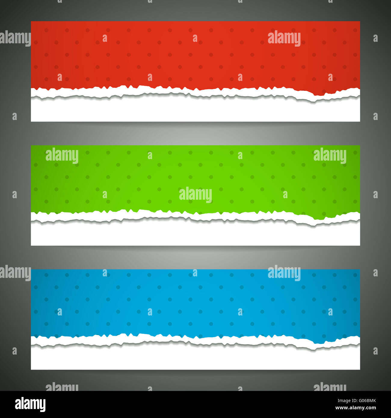 Realistic illustration of torn paper hi-res stock photography and ...