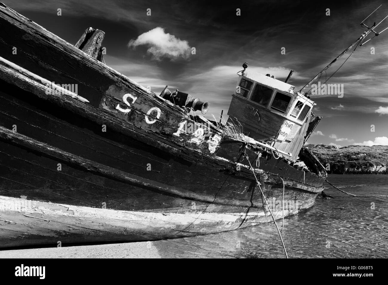Wreck Of Trawler Bunbeg High Resolution Stock Photography and Images ...