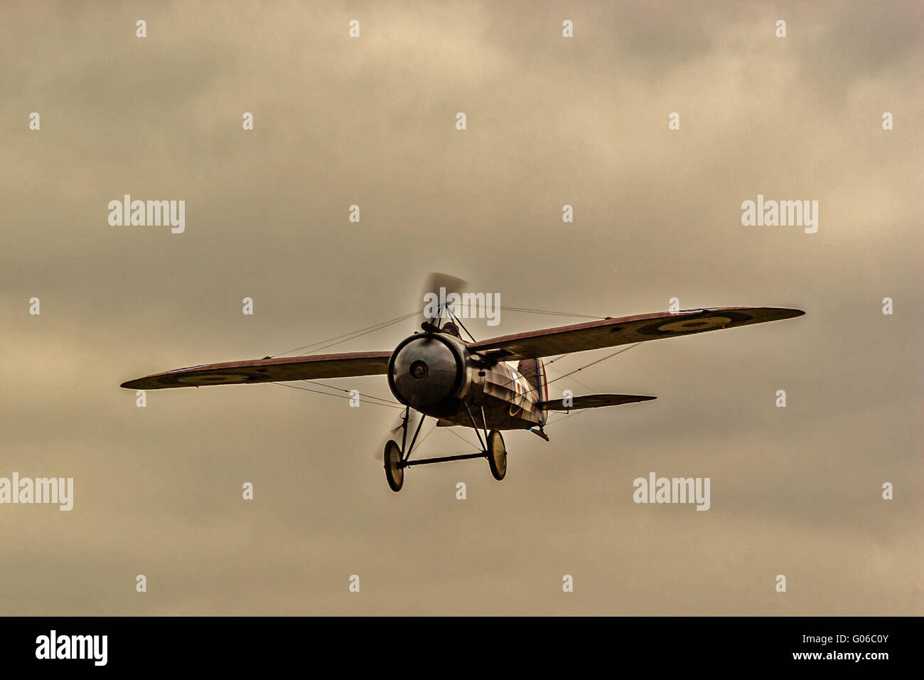 Bristol M1C Aircraft Shuttleworth Collection UK Stock Photo - Alamy