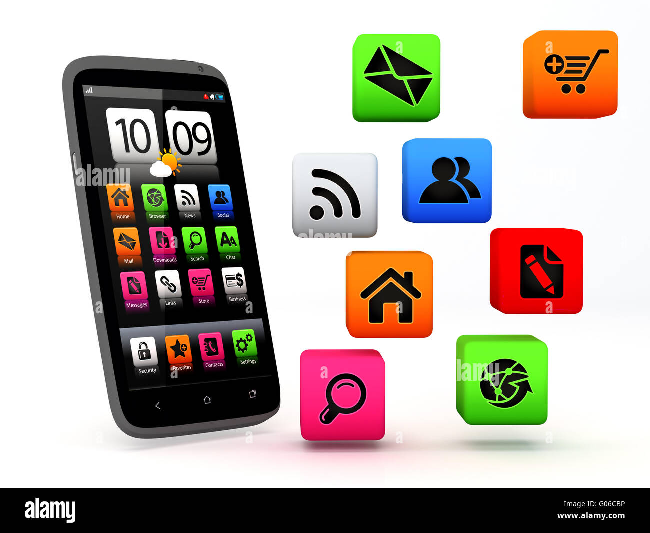 App download button hi-res stock photography and images - Alamy