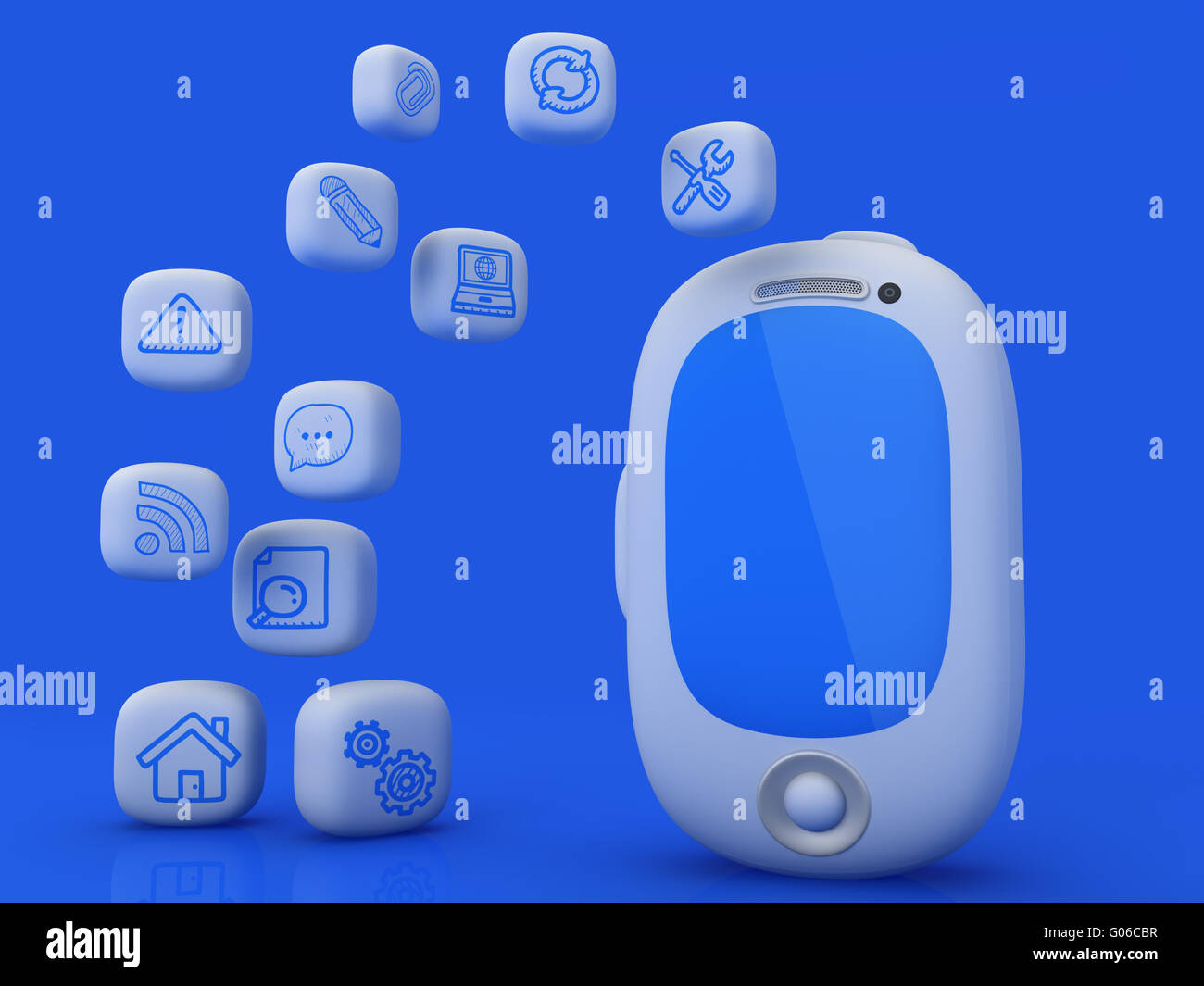 Downloading applications hi-res stock photography and images - Alamy