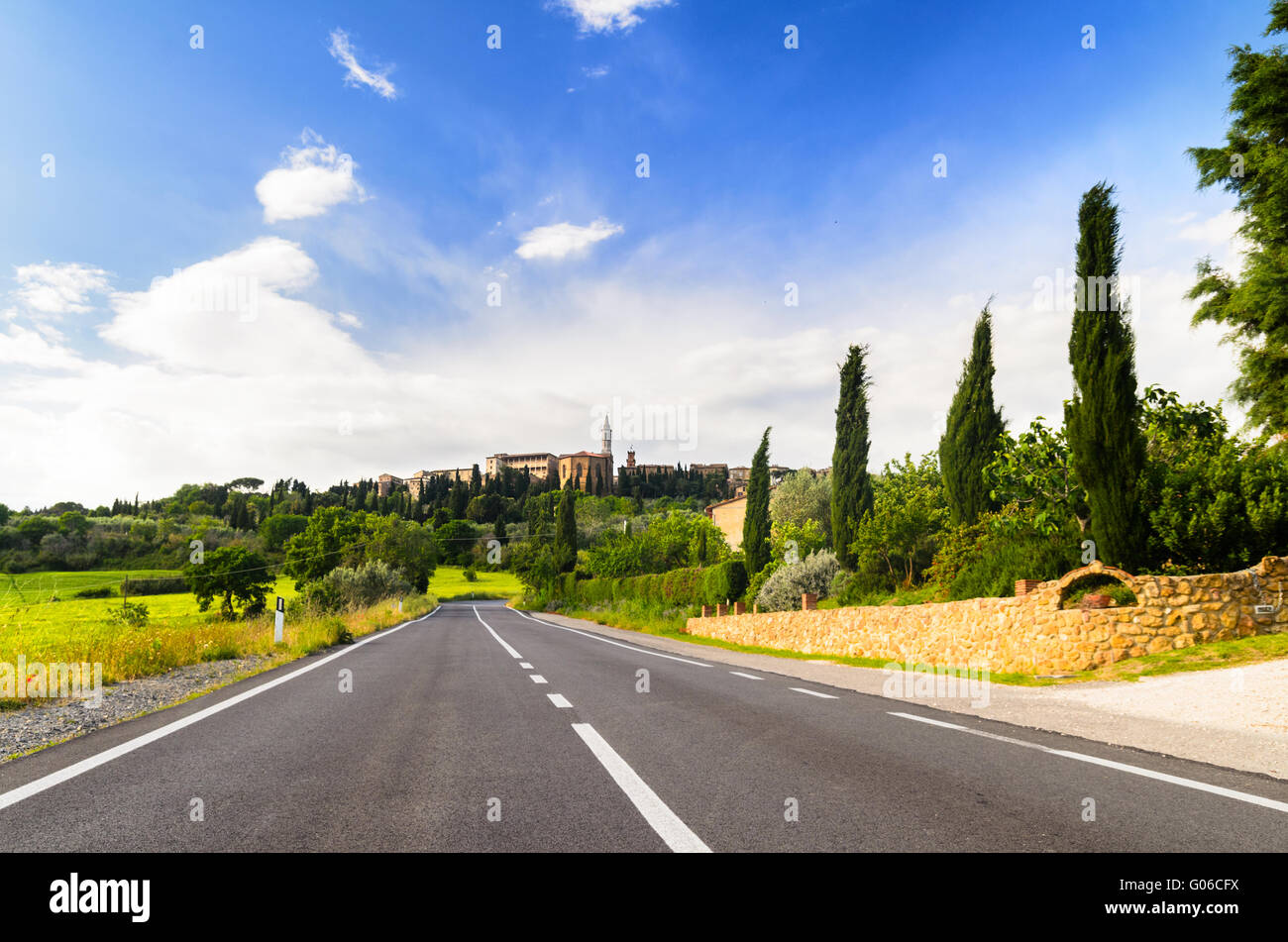 Pienza countryside beauty hi-res stock photography and images - Alamy