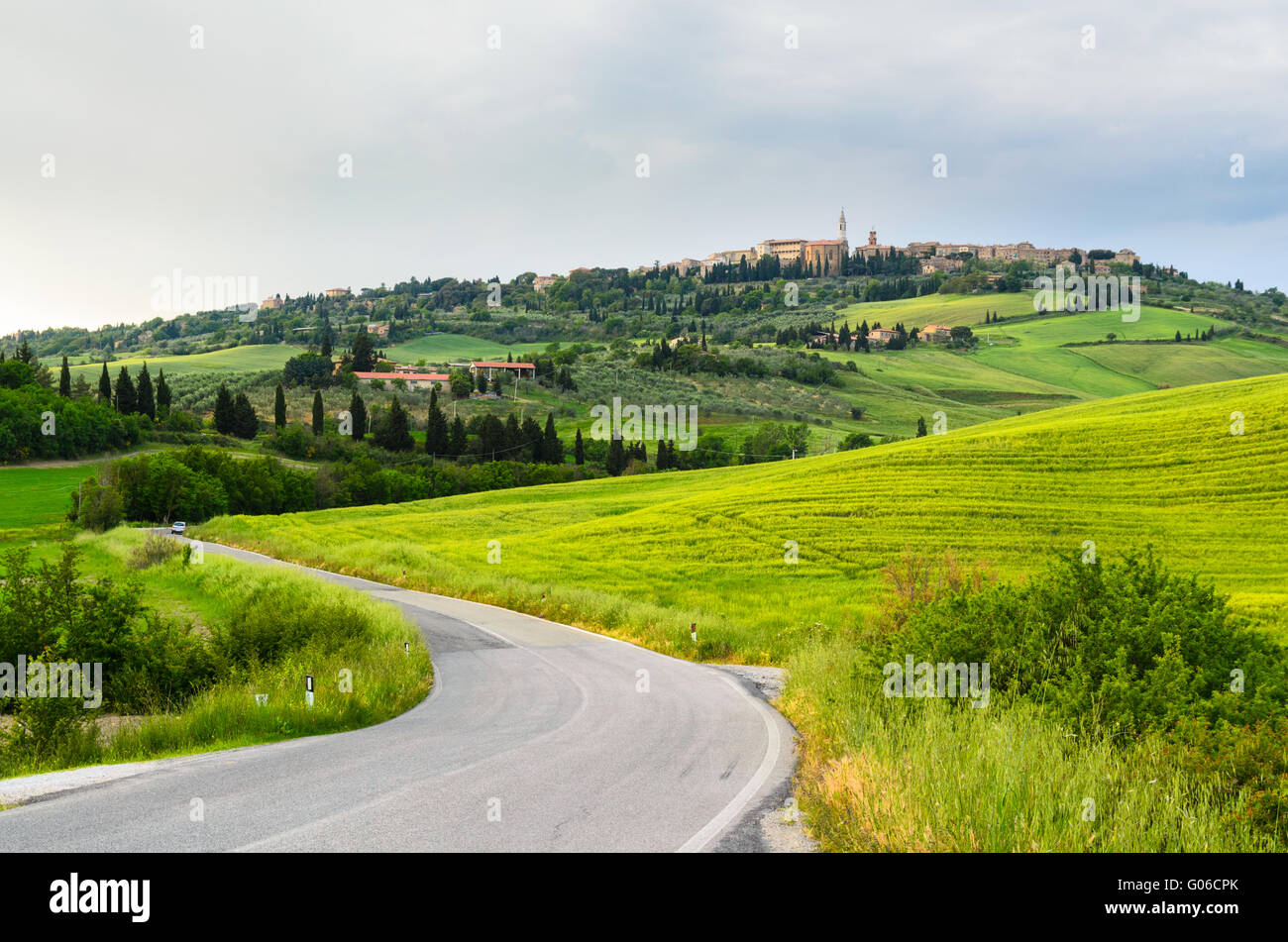Pienza countryside beauty hi-res stock photography and images - Alamy