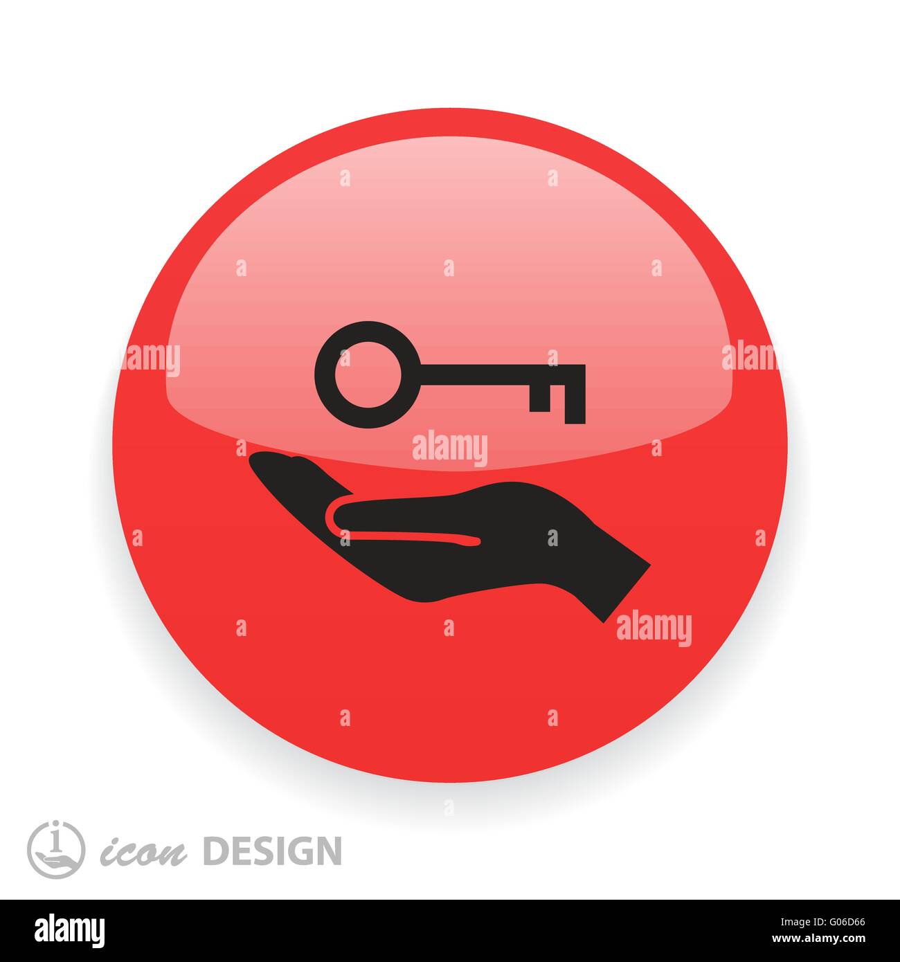 Pictograph of key. Vector concept illustration for design. Eps 10 Stock ...