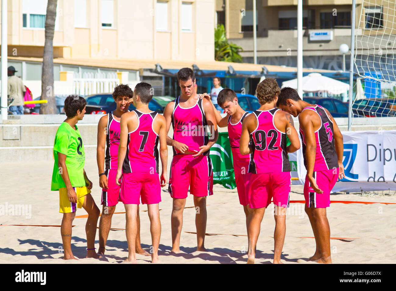 Beach Handball Game High Resolution Stock Photography and Images - Alamy