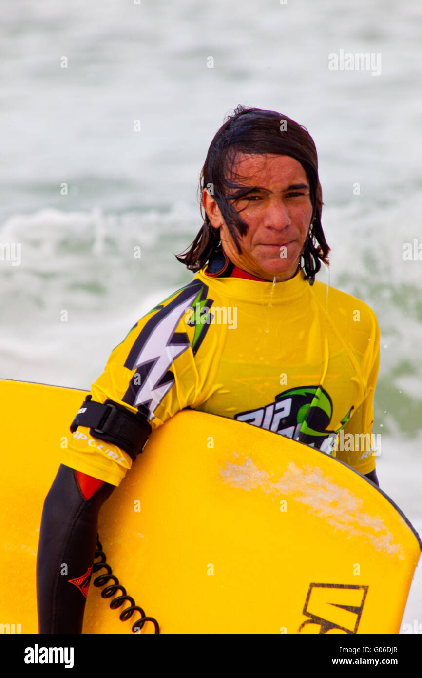 Bodyboader on 2nd Championship Impoxibol, 2011 Stock Photo - Alamy