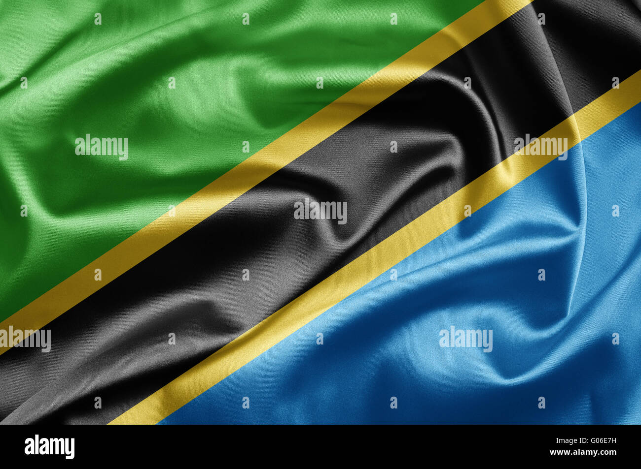 United republic of tanzania flag hi-res stock photography and images ...