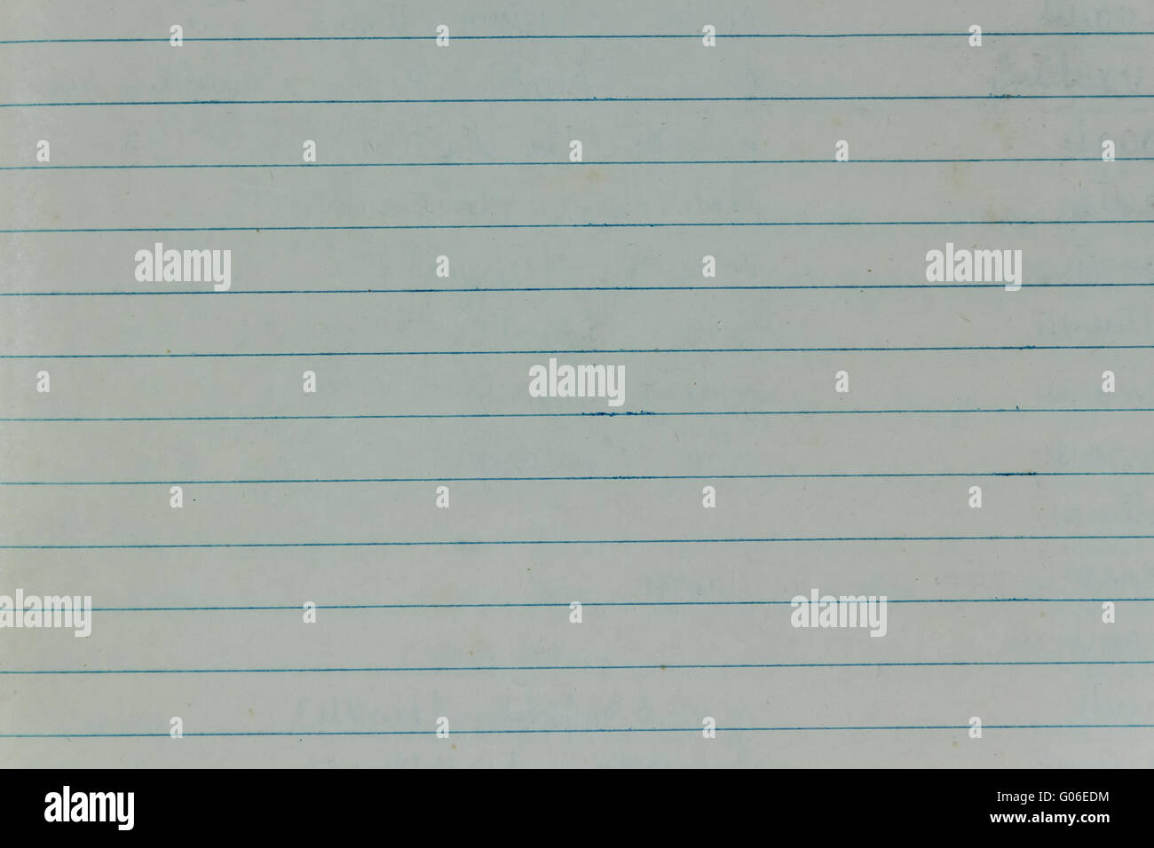Blank Blue Lined Old Paper,Horizontal Pattern Stock Photo - Alamy