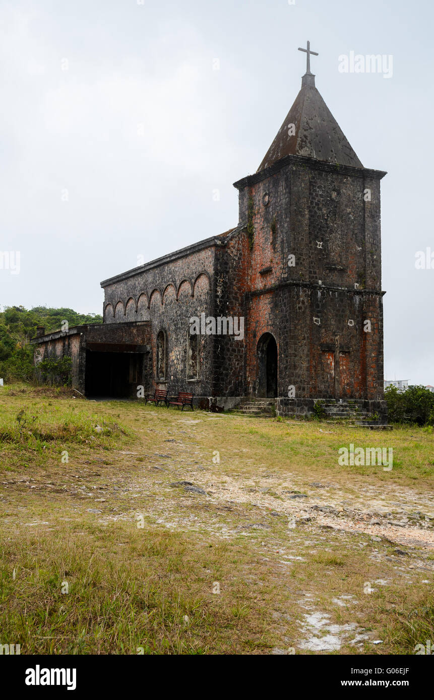 Abandoned christian church Stock Photo - Alamy
