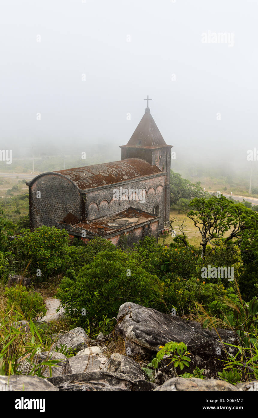 Abandoned christian church Stock Photo - Alamy