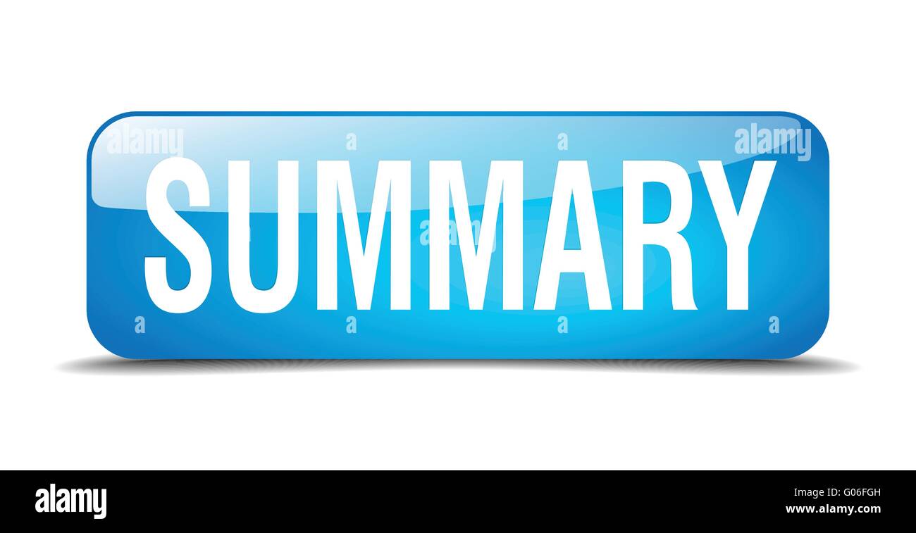 summary blue square 3d realistic isolated web button Stock Vector Image ...