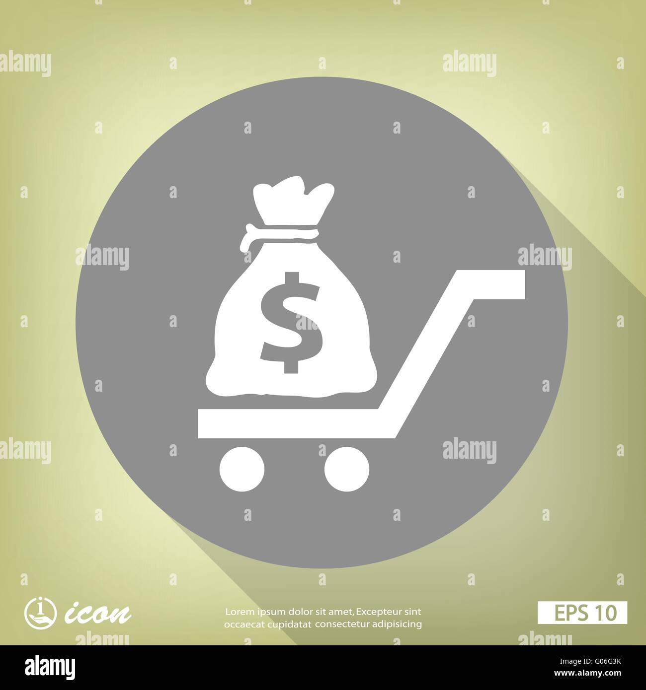 Pictograph of money Stock Vector Image & Art - Alamy