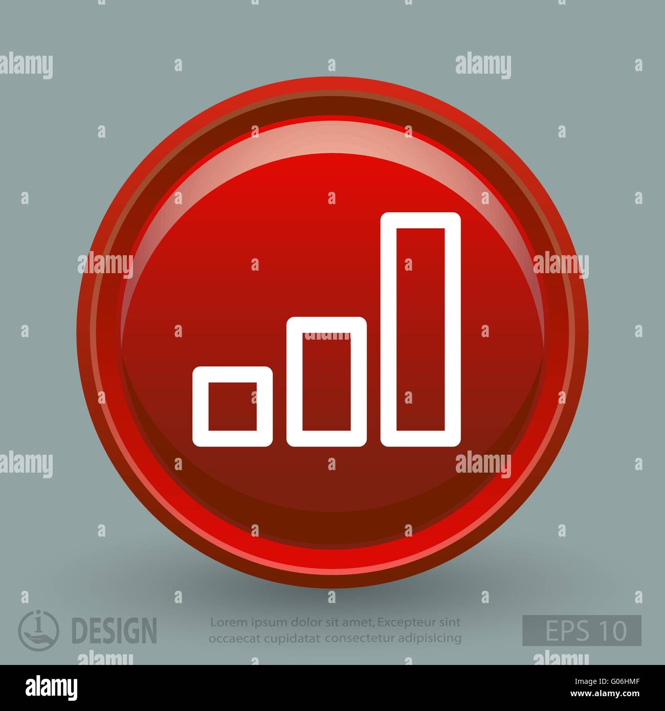 Pictograph of graph Stock Vector Image & Art - Alamy