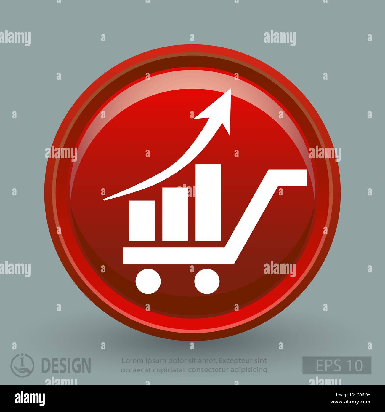 Pictograph of graph Stock Vector Image & Art - Alamy