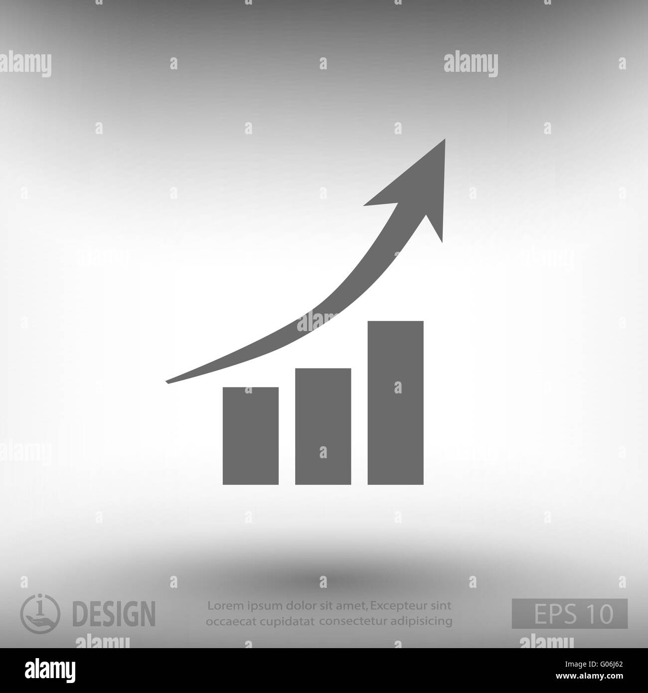 Pictograph of graph Stock Vector Image & Art - Alamy