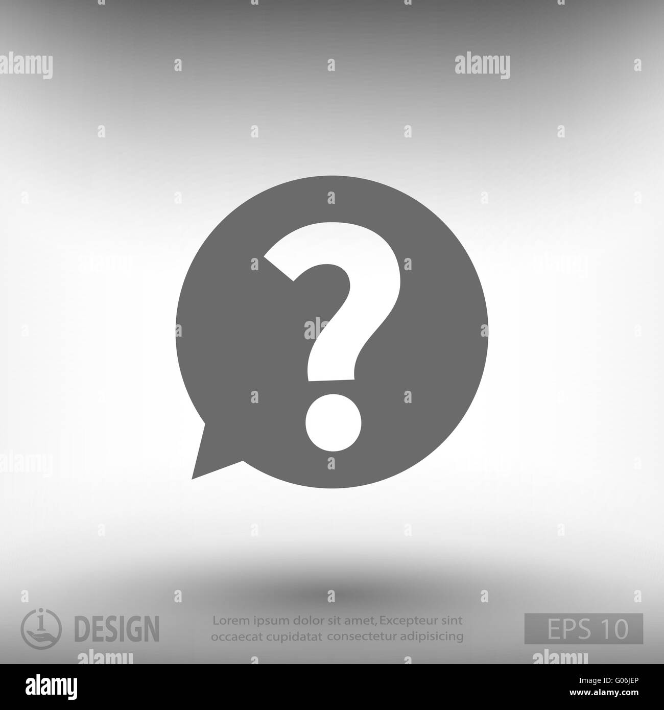 Pictograph of question mark Stock Vector Image & Art - Alamy