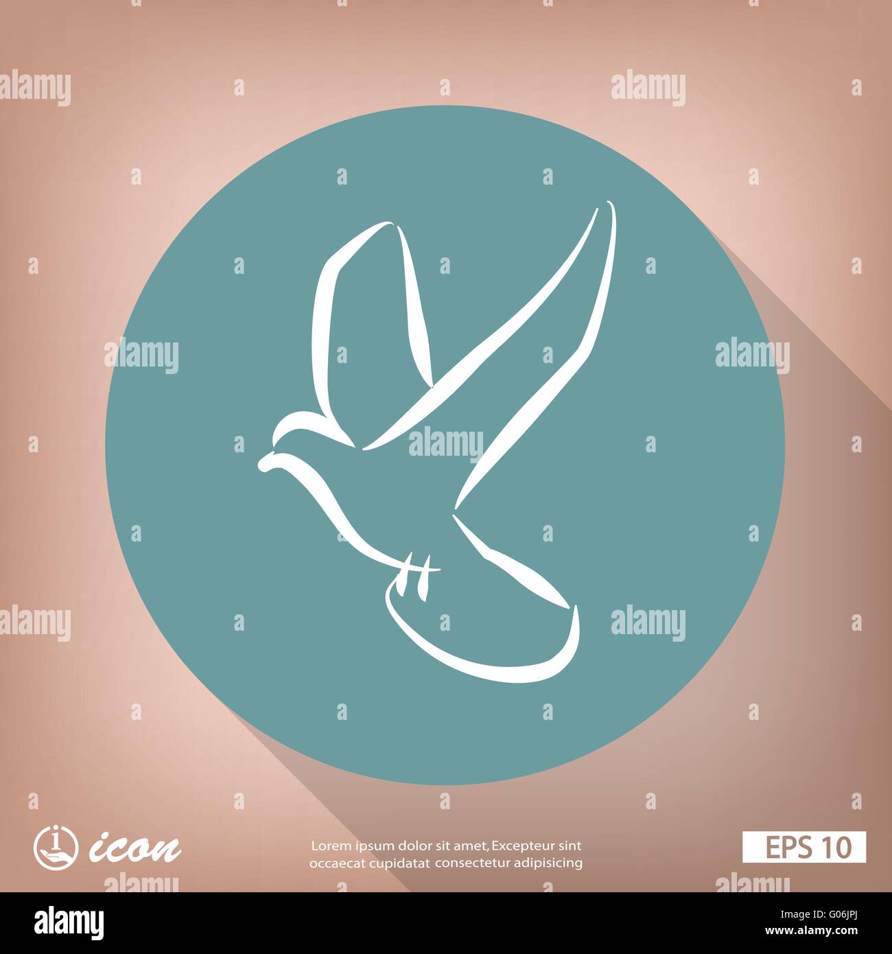 Pictograph of bird Stock Vector Image & Art - Alamy