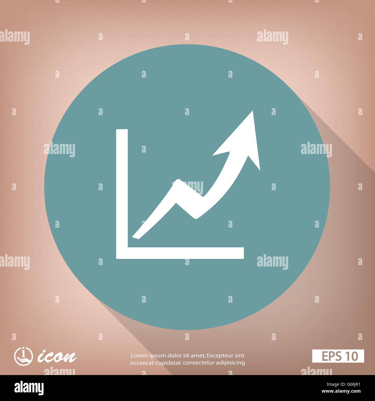 Pictograph of graph Stock Vector Image & Art - Alamy