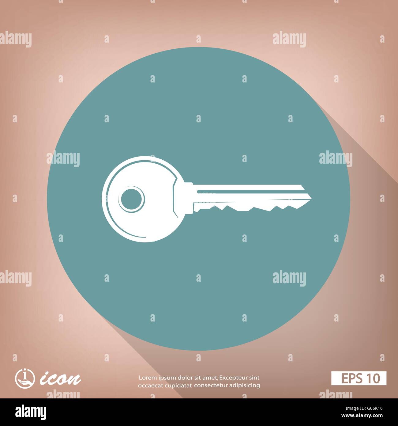 Pictograph of key Stock Vector Image & Art - Alamy