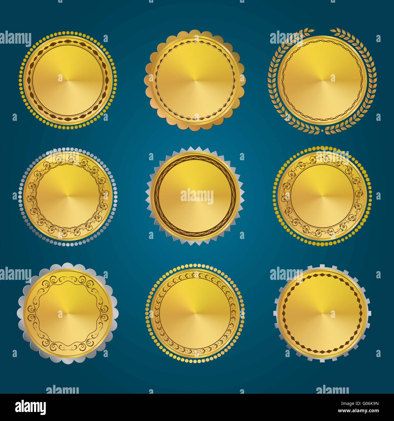 Golden laurel leaf crown hi-res stock photography and images - Alamy