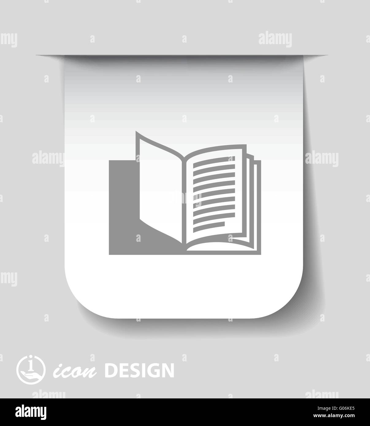 Pictograph of book Stock Vector Image & Art - Alamy