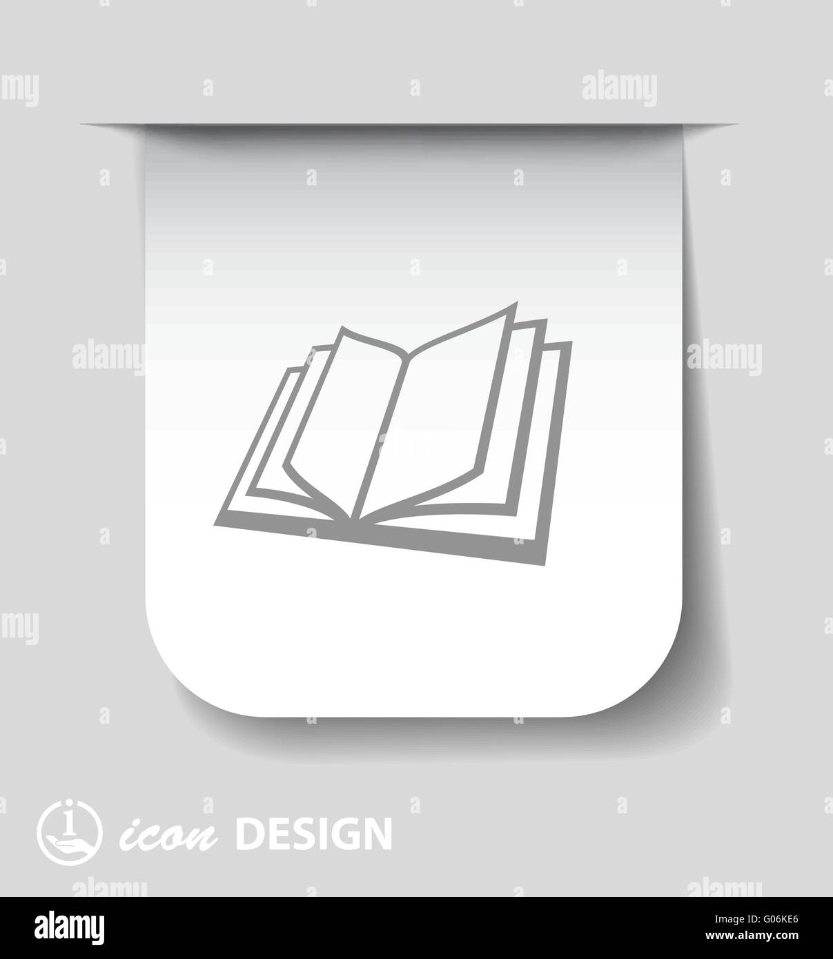 Pictograph of book Stock Vector Image & Art - Alamy