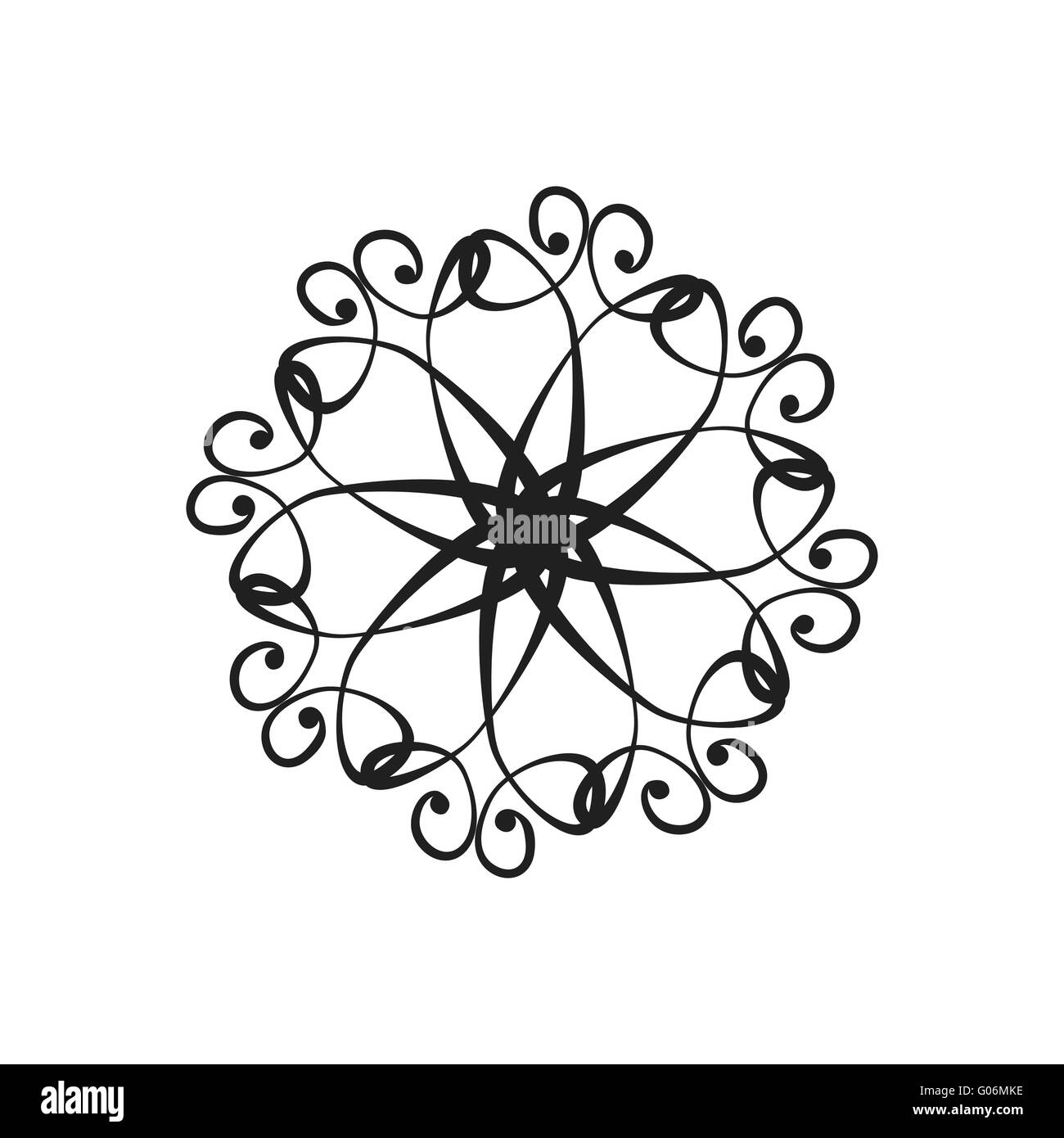 Picturesquely beautiful vector shape Stock Vector Image & Art - Alamy