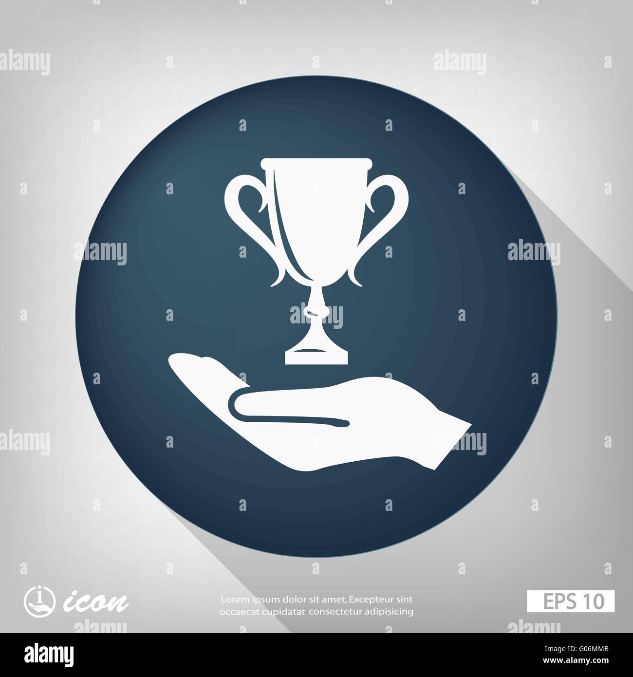 Pictograph of champions cup Stock Vector Image & Art - Alamy