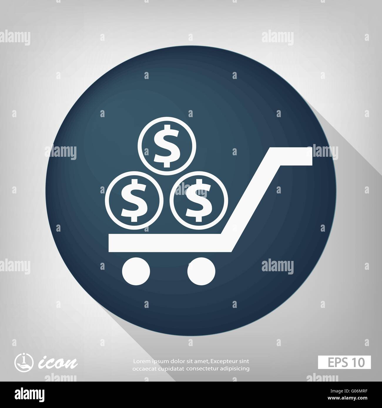 Pictograph of money Stock Vector Image & Art - Alamy
