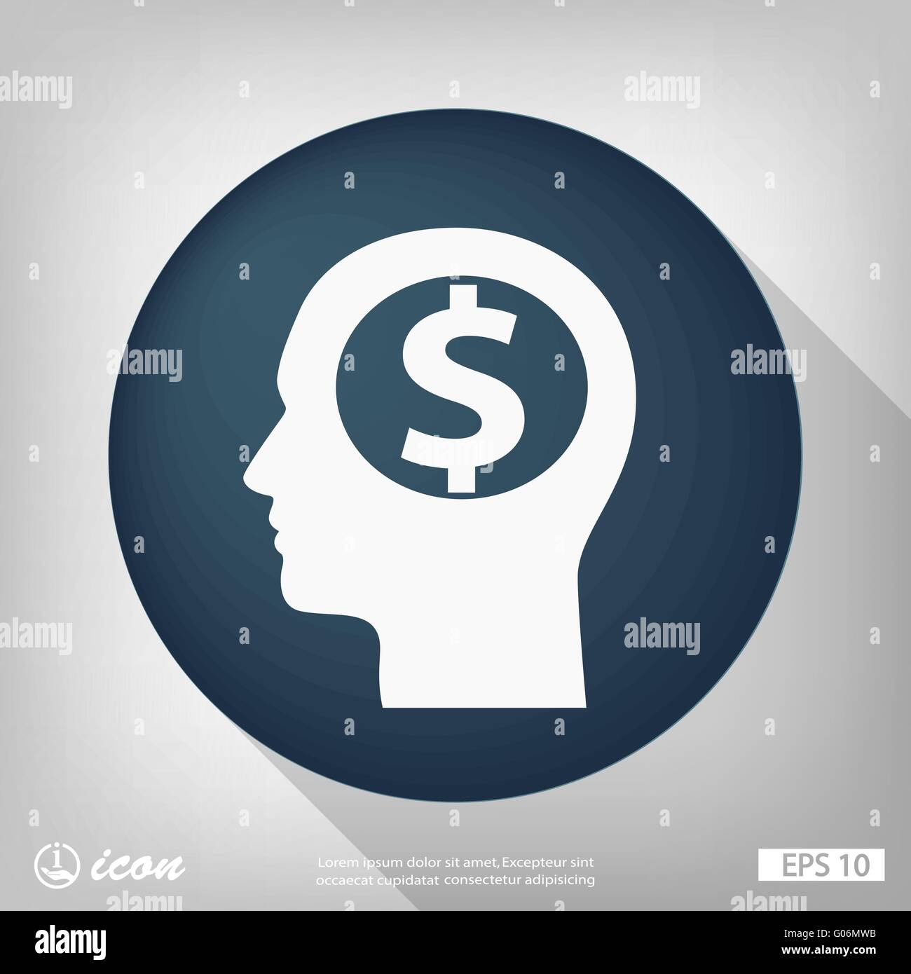 Pictograph of money Stock Vector Image & Art - Alamy
