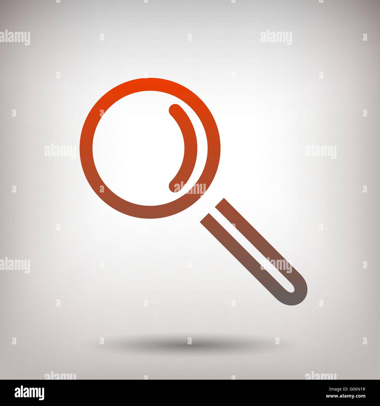 Pictograph of search. Vector concept illustration for design. Eps 10 ...