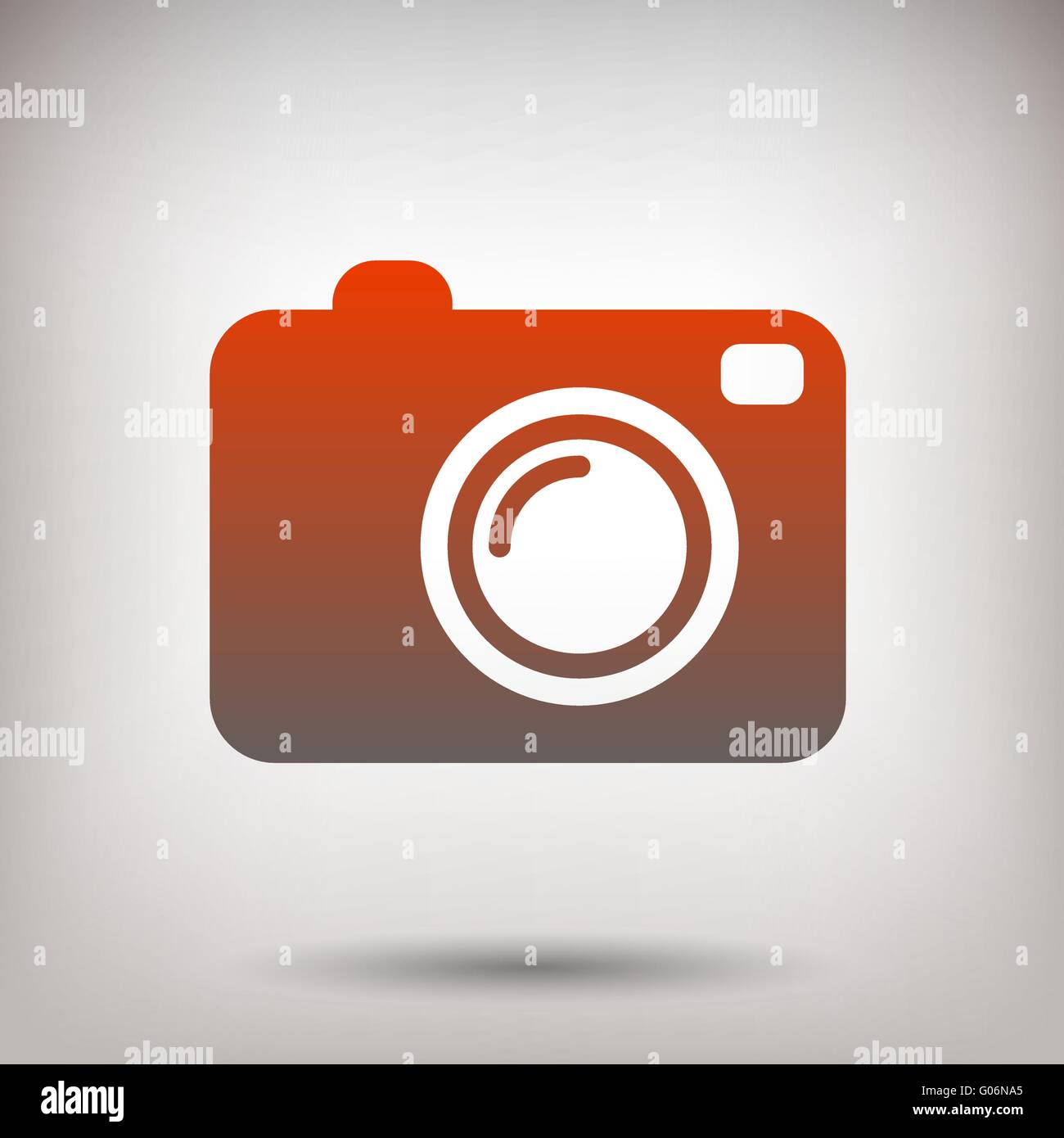 Pictograph of camera. Vector concept illustration for design. Eps 10 ...
