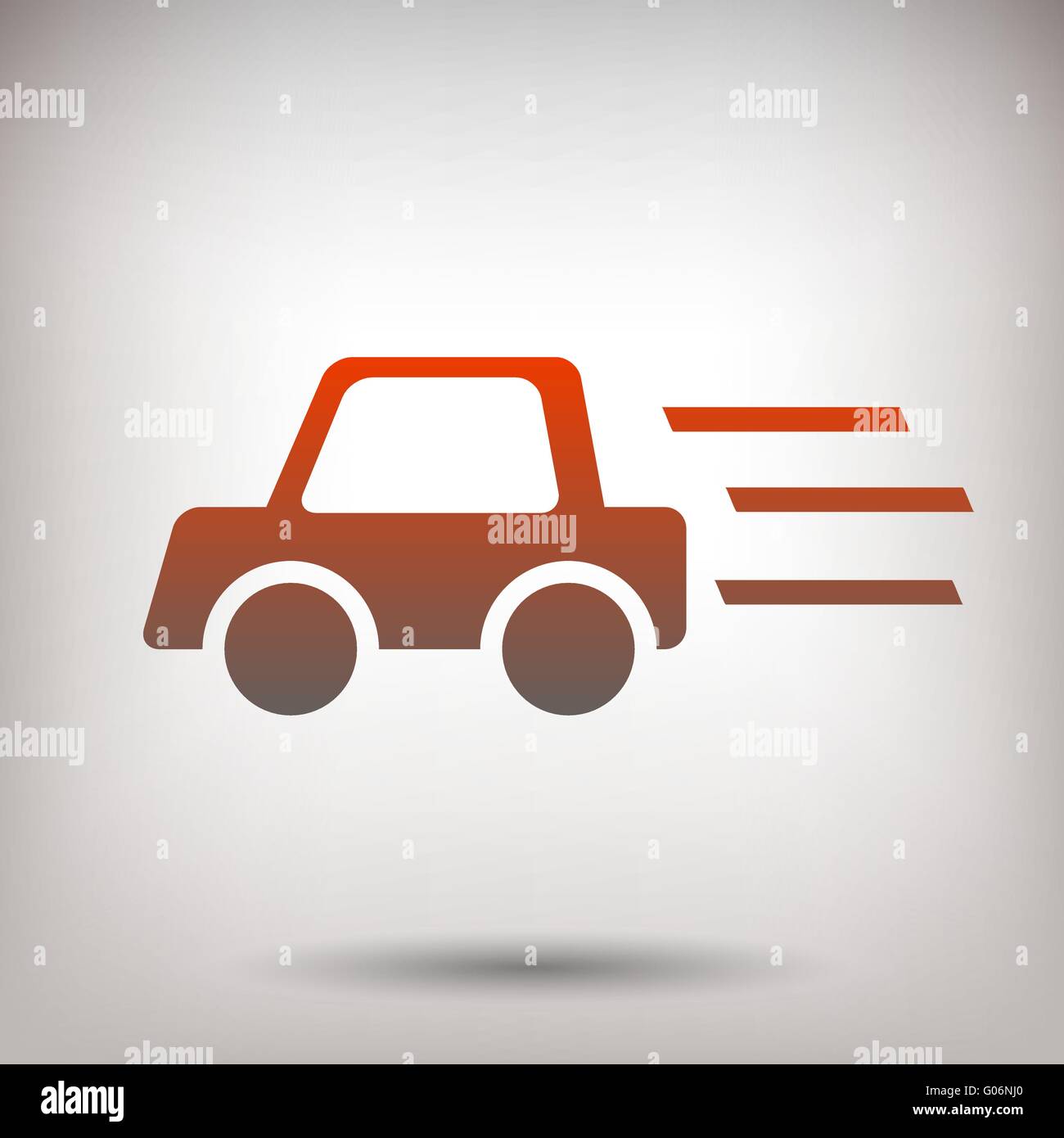 Pictograph of car. Vector concept illustration for design. Eps 10 Stock ...