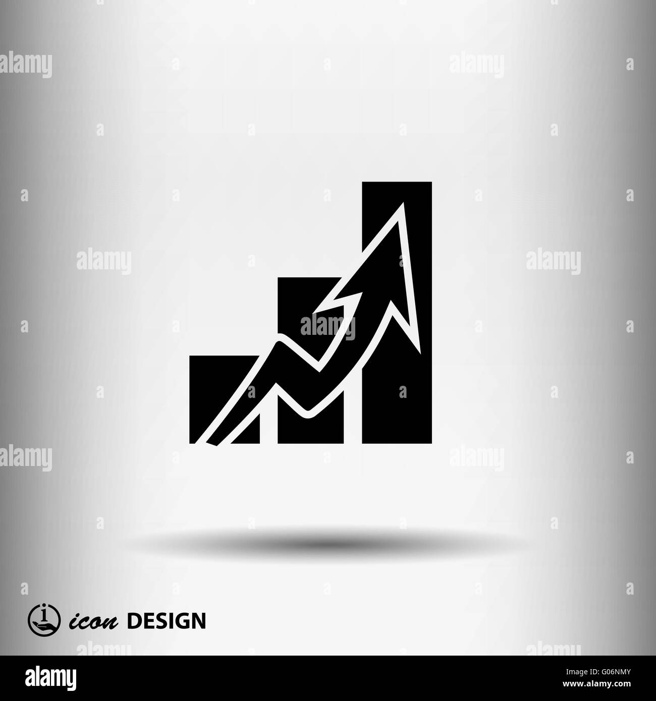 Pictograph of graph Stock Vector Image & Art - Alamy