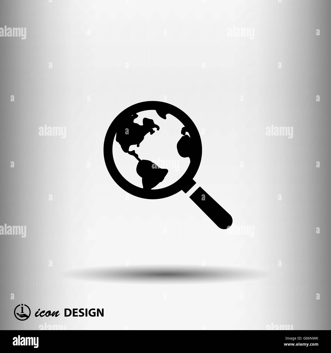 Pictograph of search Stock Vector Image & Art - Alamy