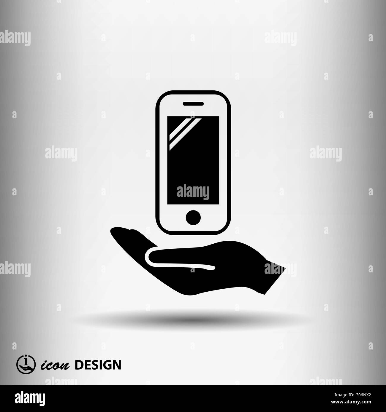 Pictograph of mobile Stock Vector Image & Art - Alamy