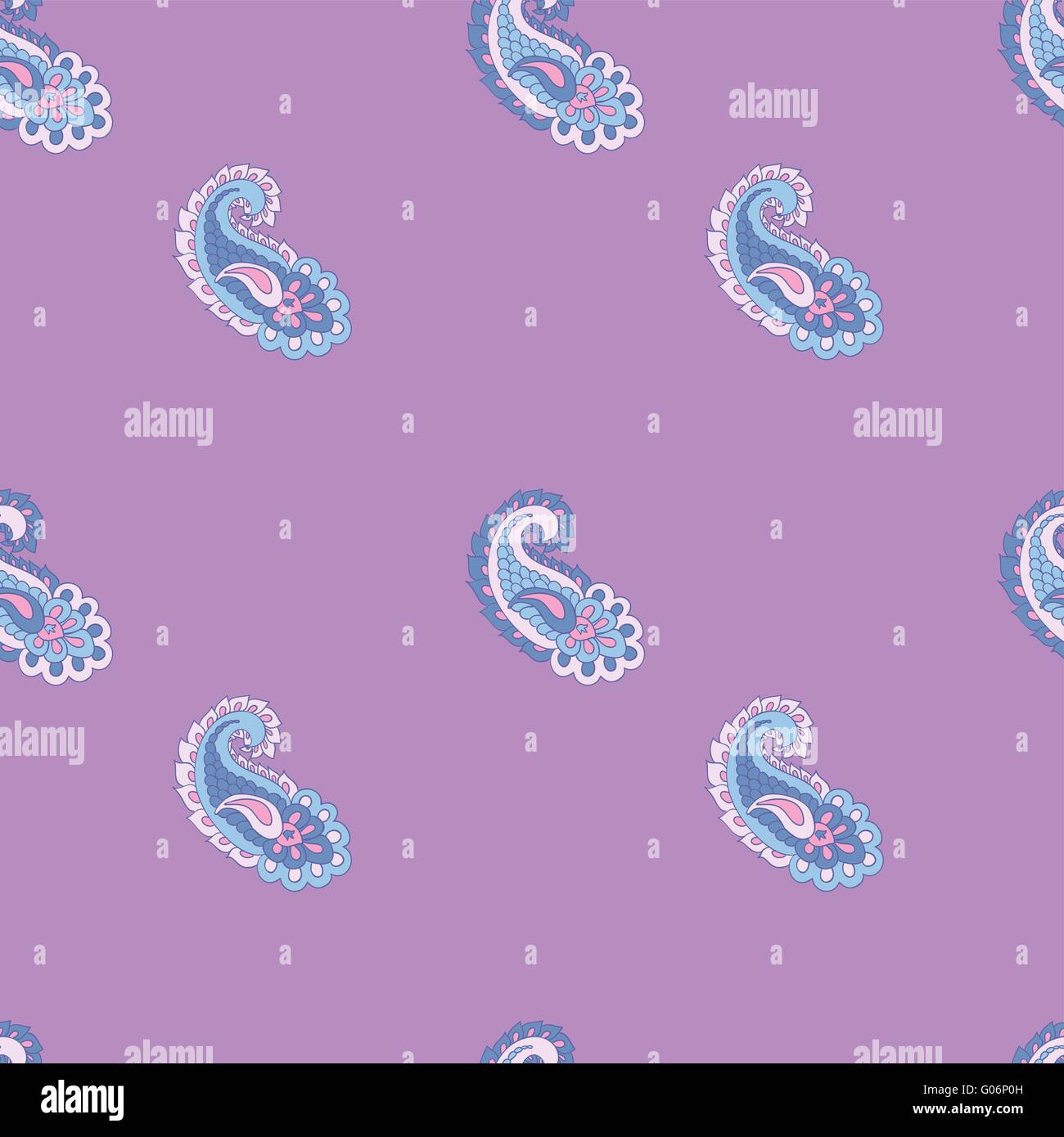 Seamless paisley pattern Stock Vector Image & Art - Alamy
