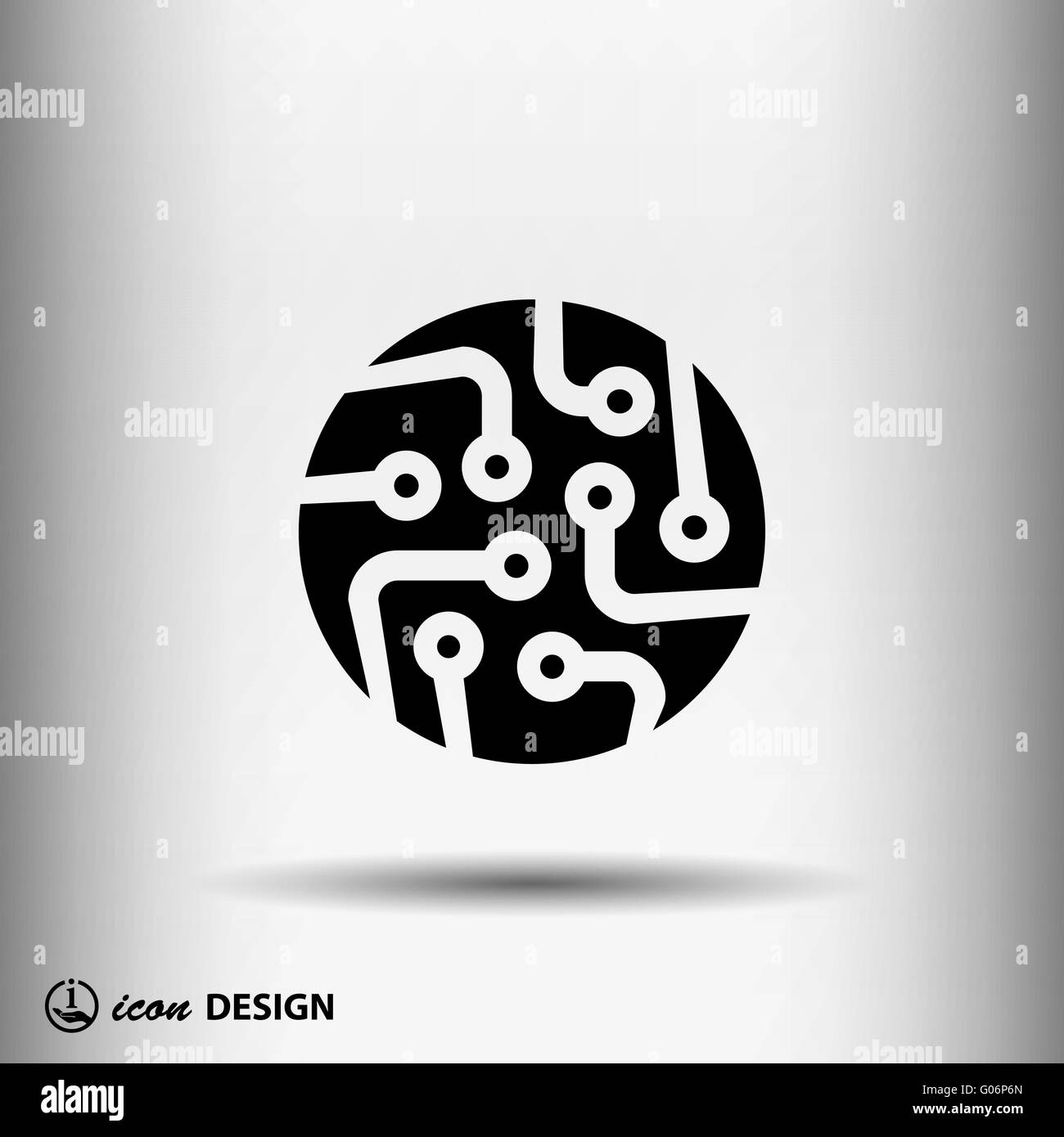 Pictograph of circuit board Stock Vector Image & Art - Alamy