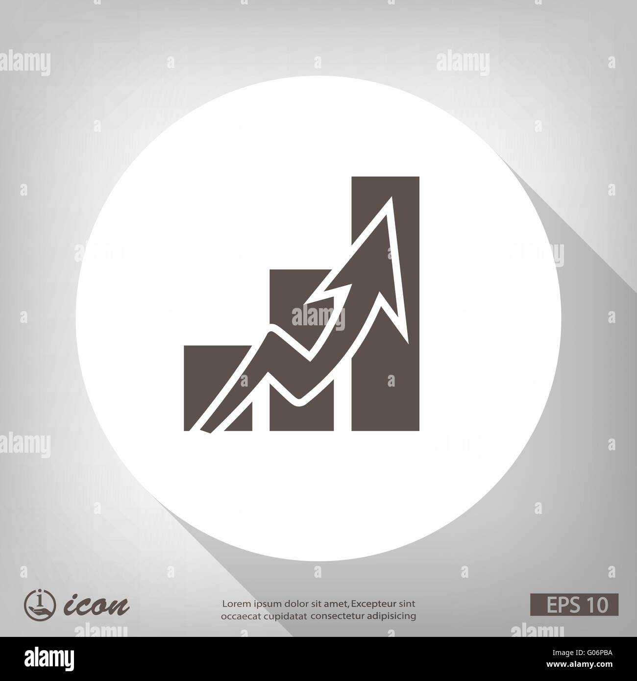 Pictograph of graph Stock Vector Image & Art - Alamy