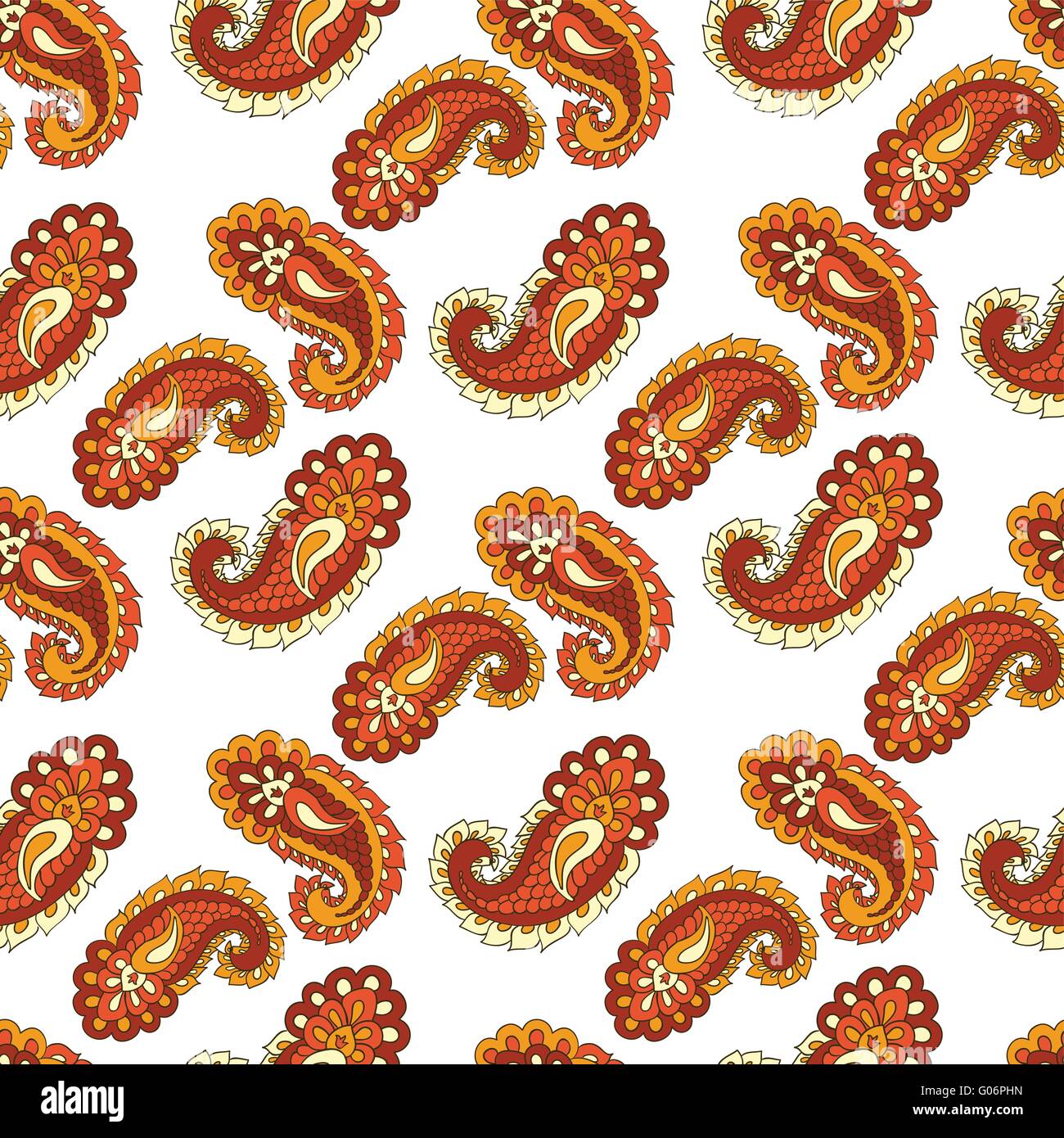 Seamless paisley pattern Stock Vector Image & Art - Alamy