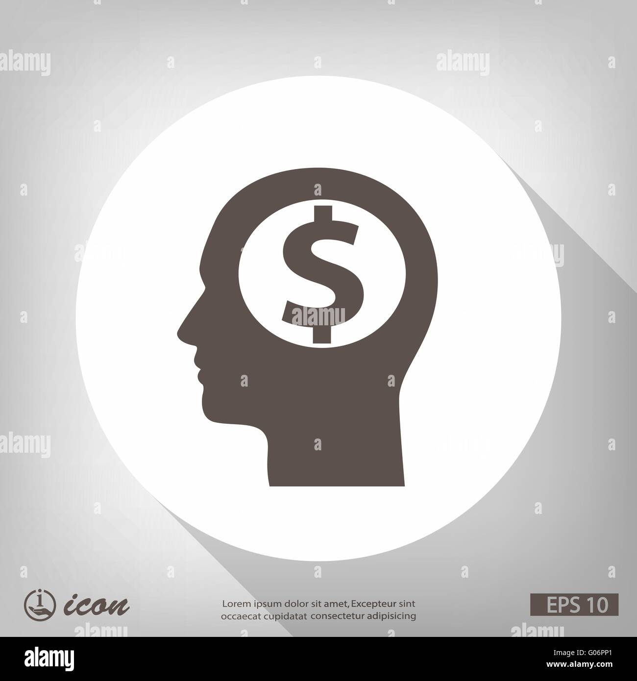 Pictograph of money Stock Vector Image & Art - Alamy