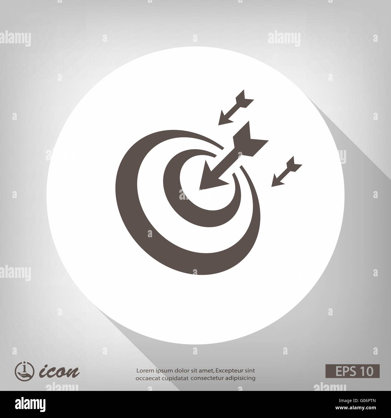 Pictograph of target Stock Vector Image & Art - Alamy