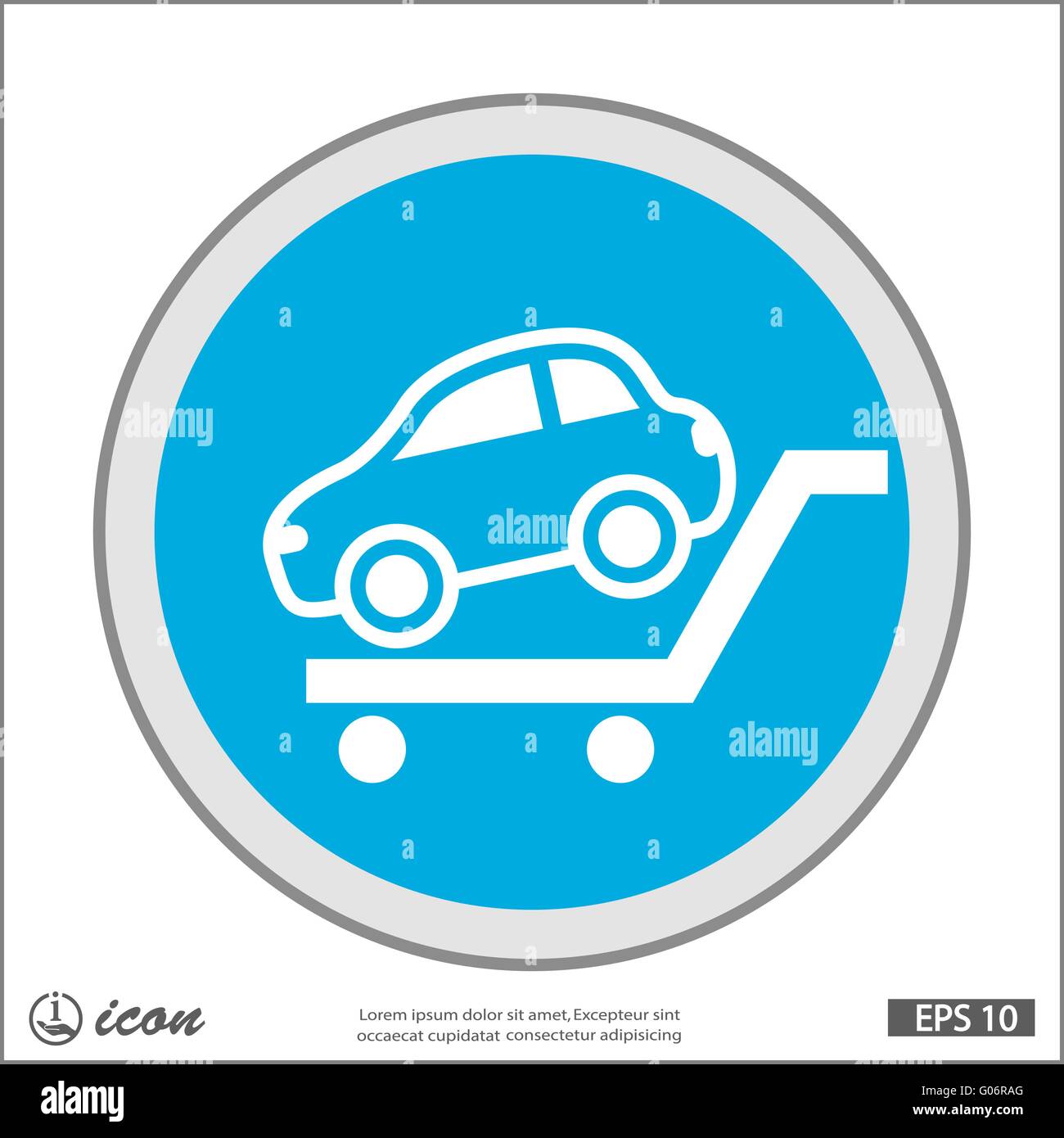 Pictograph of car Stock Vector Image & Art - Alamy