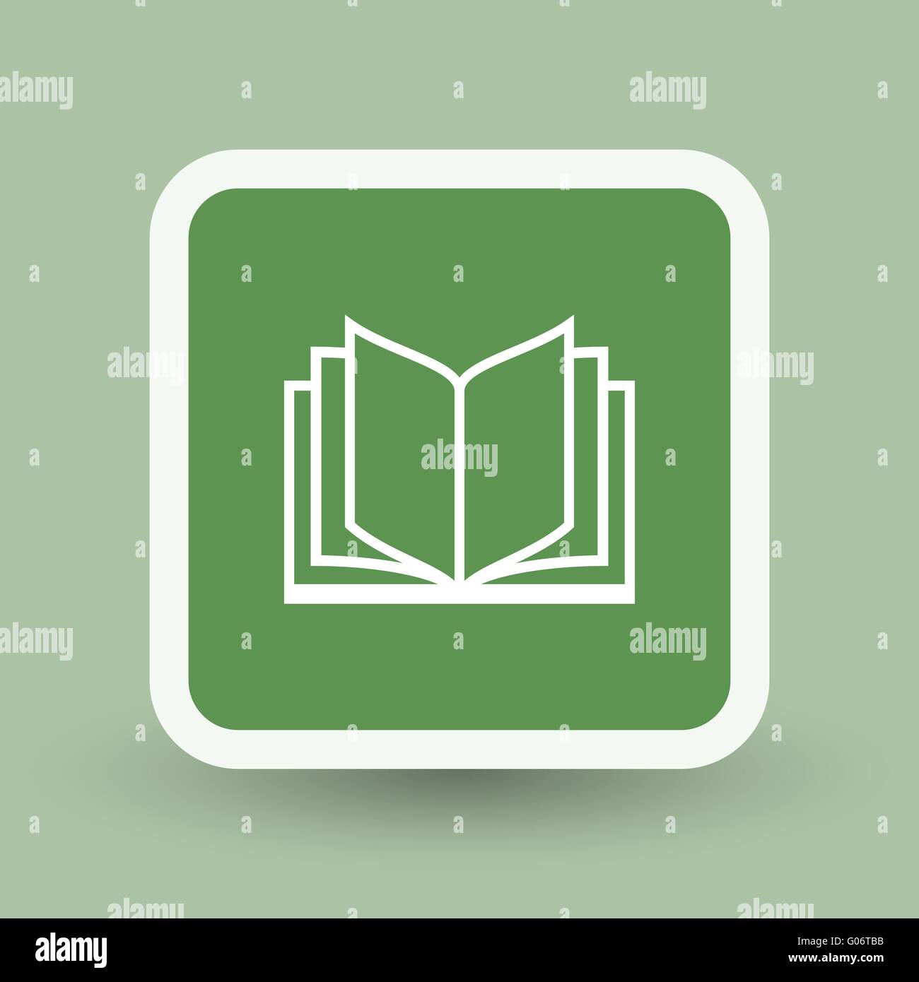 Pictograph of book Stock Vector Image & Art - Alamy