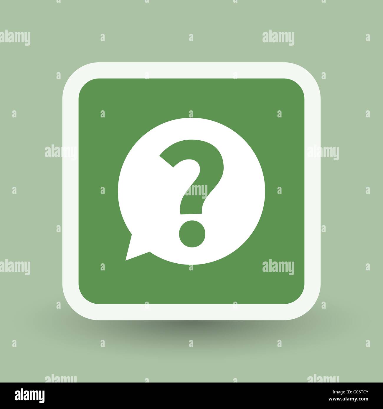 Pictograph of question mark Stock Vector Image & Art - Alamy