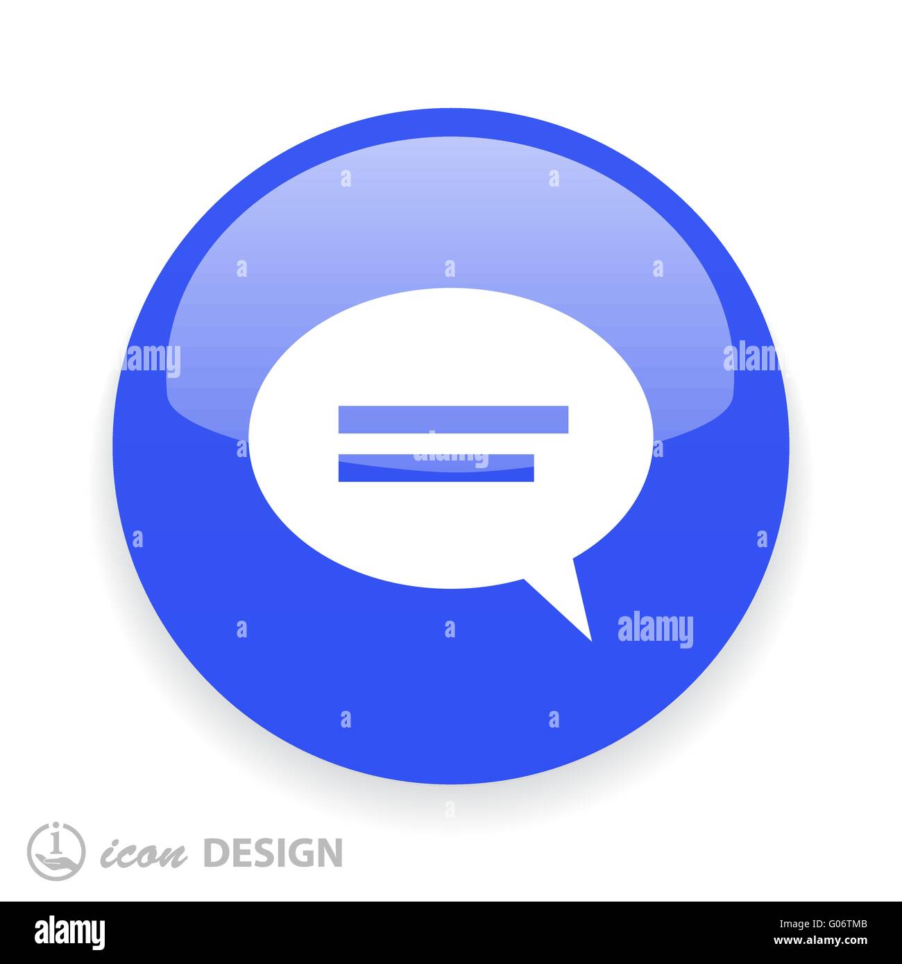 Pictograph of message or chat Stock Vector Image & Art - Alamy