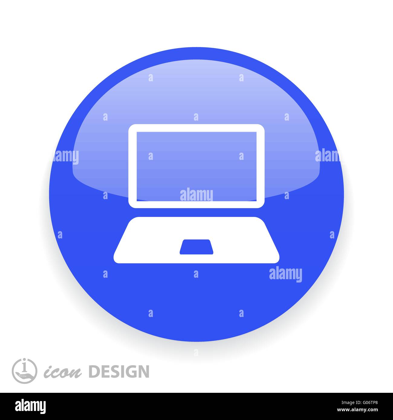 Pictograph of computer Stock Vector Image & Art - Alamy