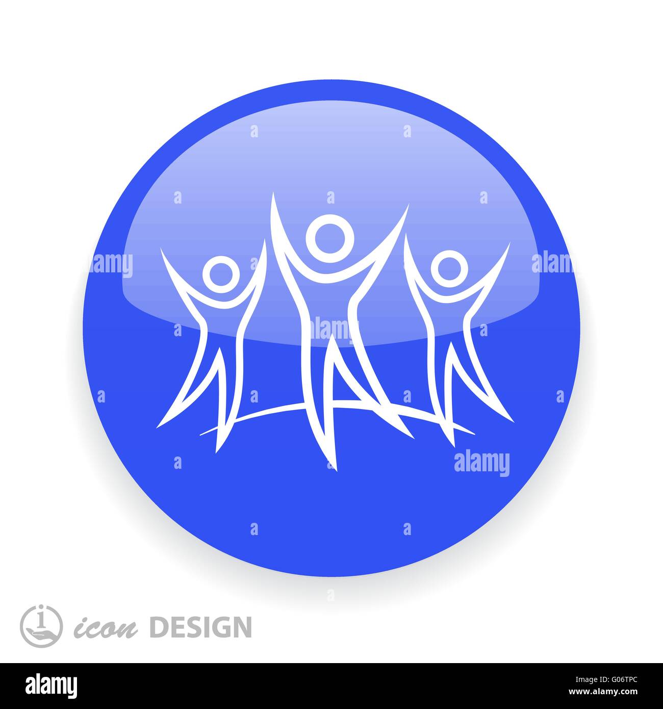 Pictograph of success team Stock Vector Image & Art - Alamy