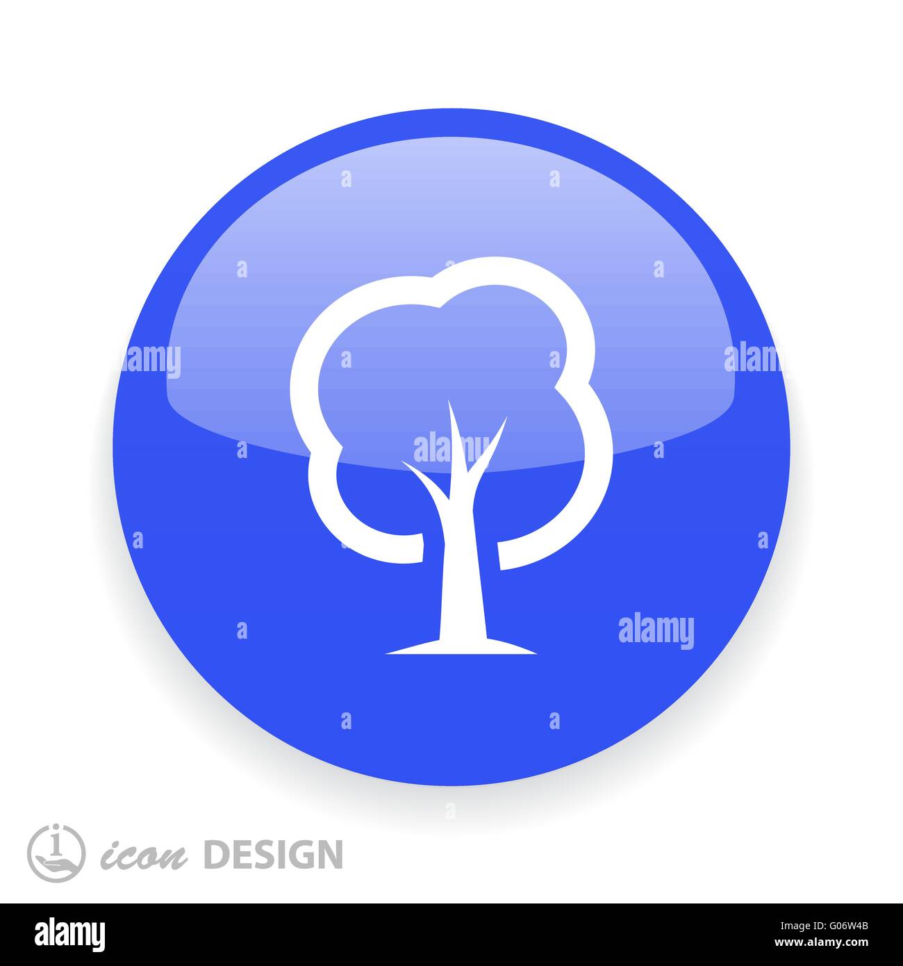 Pictograph of tree Stock Vector Image & Art - Alamy